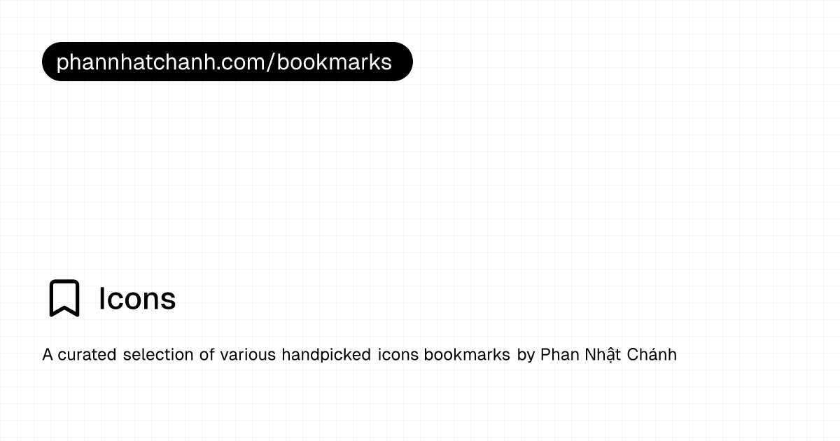 Icons | Bookmarks